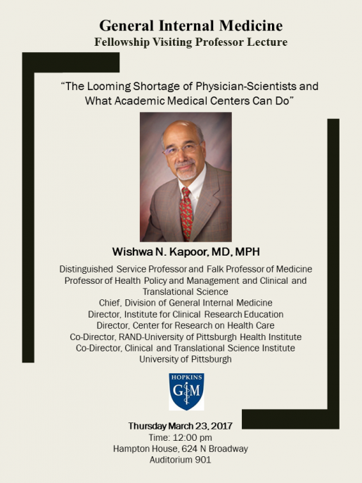 GIM Fellowship Visiting Professor Lecture | Medicine Matters