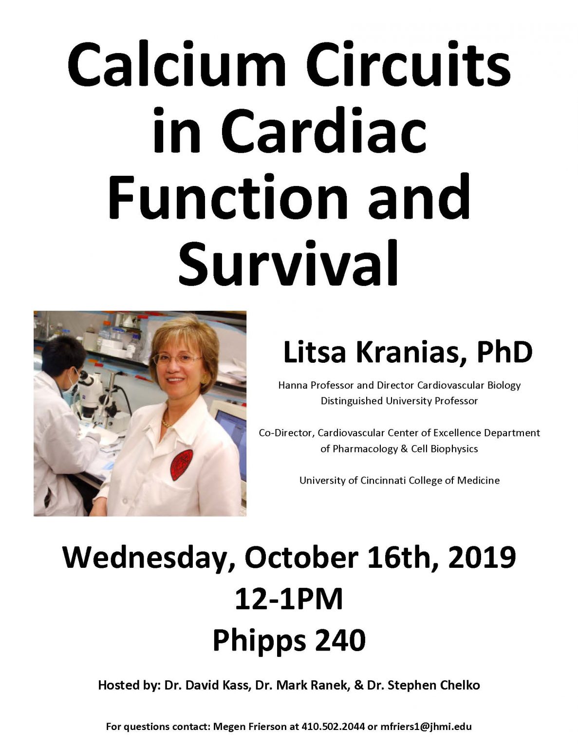 Calcium Circuits in Cardiac Function and Survival | Medicine Matters