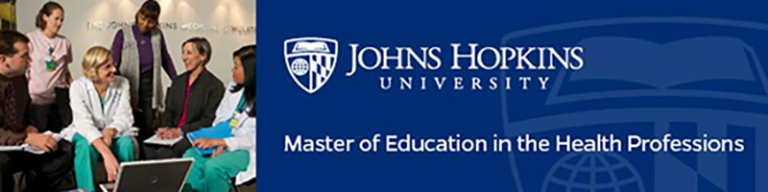 JHU SOE Master of Education in the Health Professions | Medicine Matters